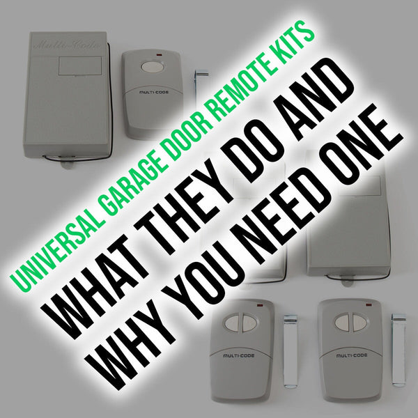 Universal Garage Remote Kits – Restore Control Easily & Affordably ...