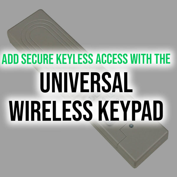 Universal Garage Keypad – Easy Entry, No Remote Needed - Express Garage ...