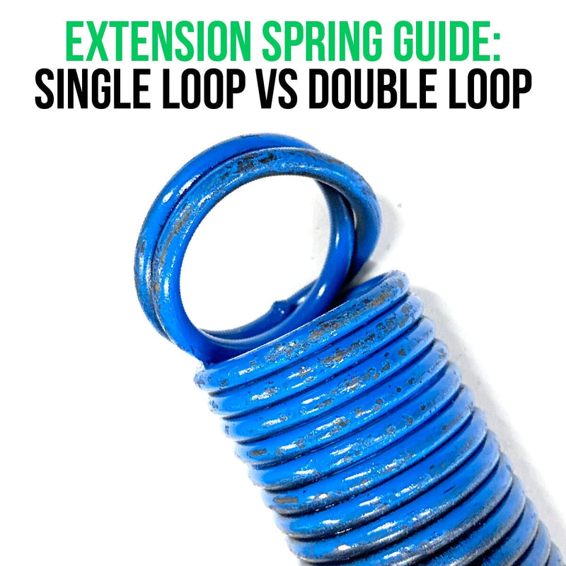 Extension Spring Ends: Single-Loop, Double-Loop - Express Garage Doors