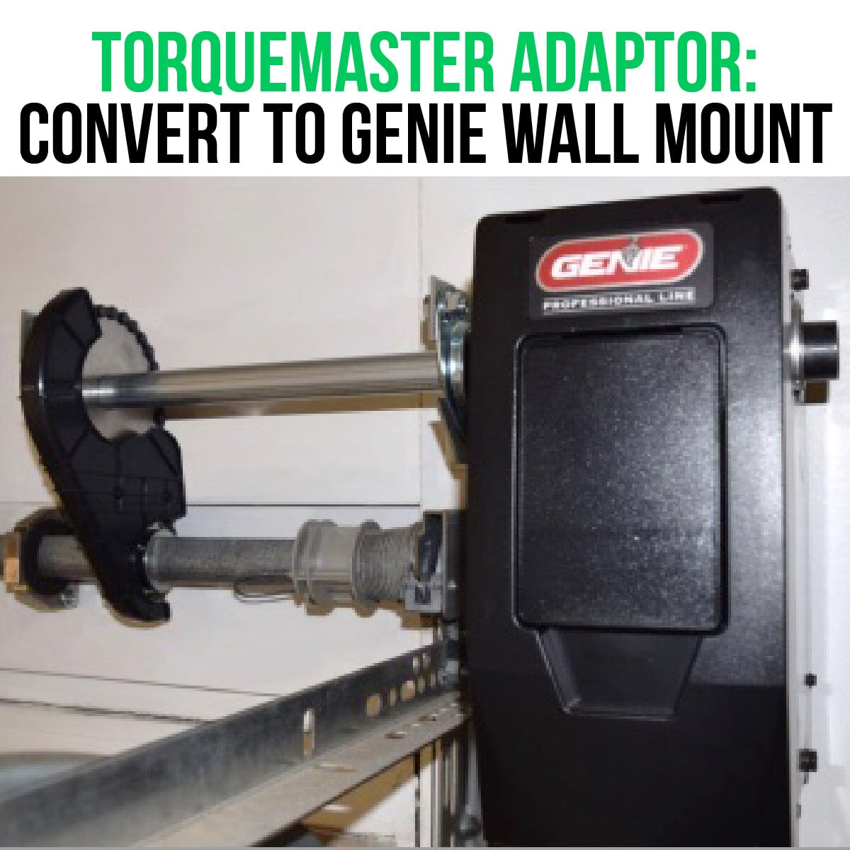 Torquemaster Spring Adaptor for Genie Jackshaft Motors ...