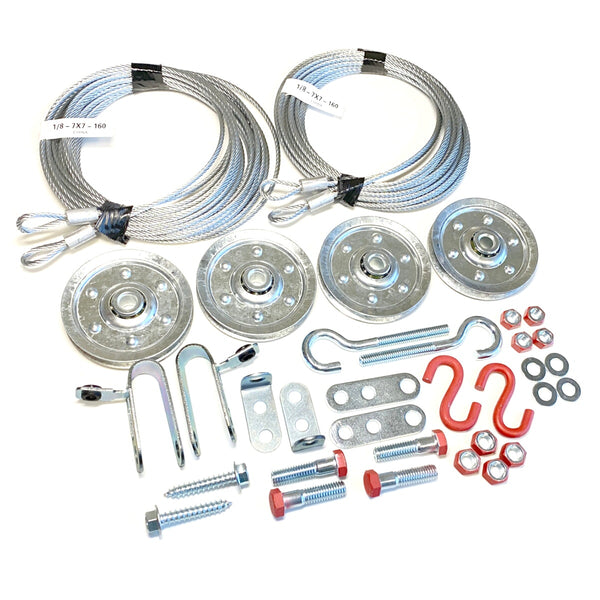 Extension Spring Lift Containment Hardware Kit | Save 20% ...