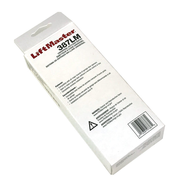 Universal Wireless Keypad 387LM - compatible with many opener brands ...