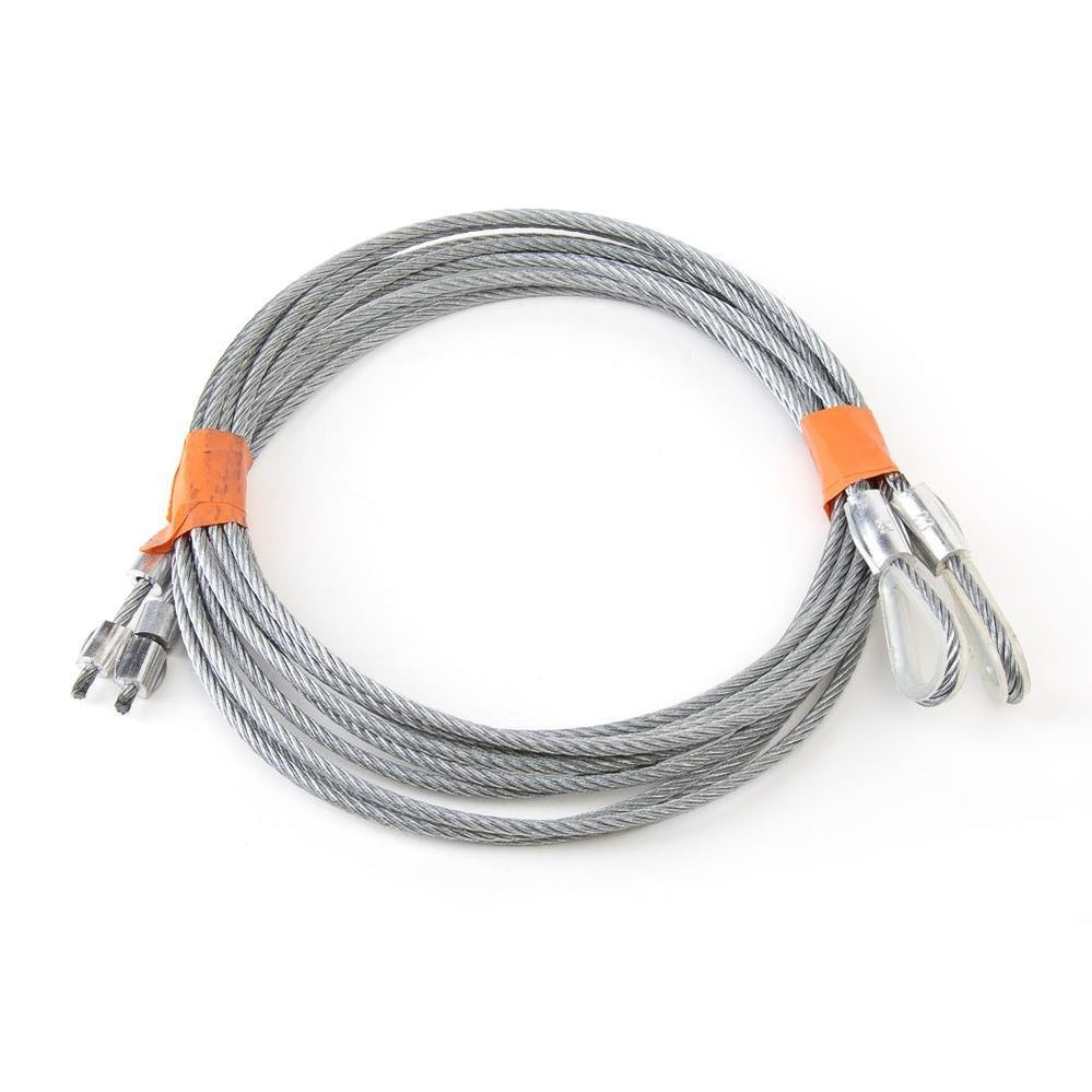 Steel Replacement Cables Heavy Duty Garage Door Cables - 1/8" Steel ...